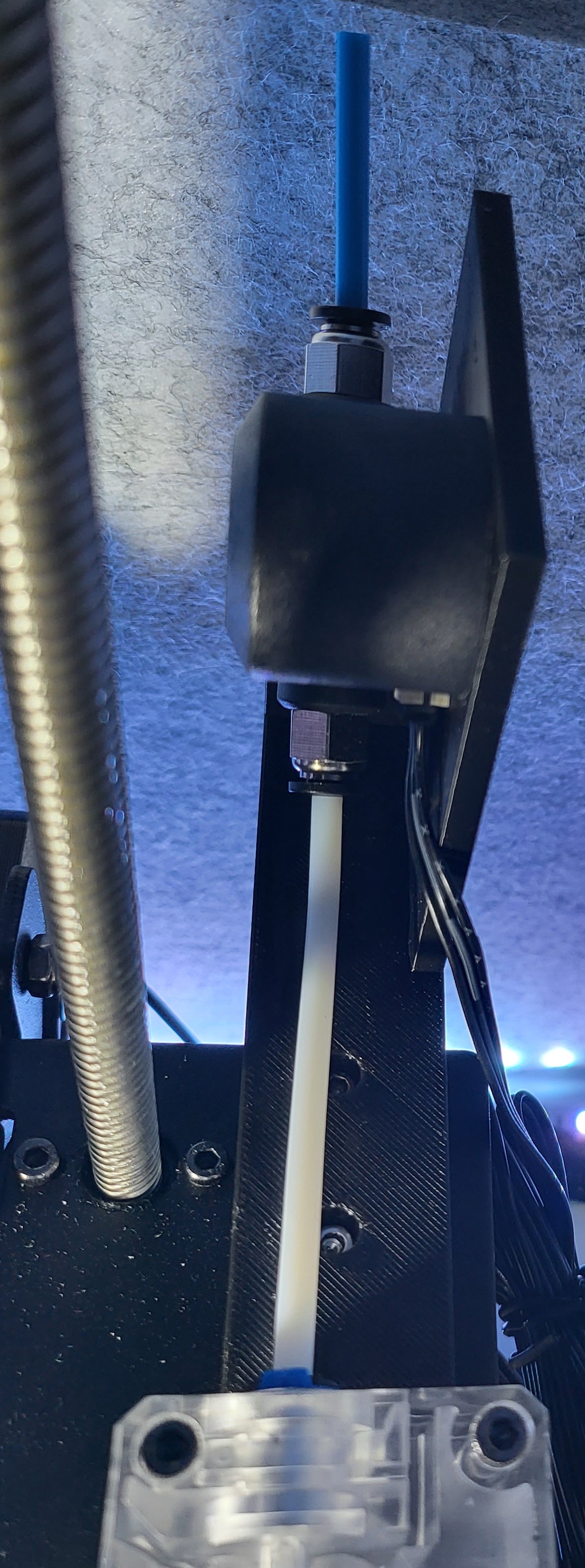 Smart Filament Sensor 45° Adapter for Anycubic Vyper by Blizzard ...