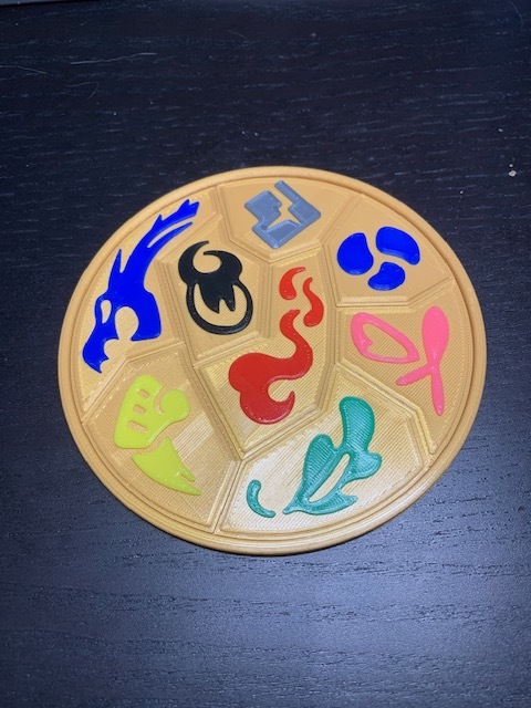 Pokemon Generation 8 Galar Badges by Kurt Richter | Download free STL ...