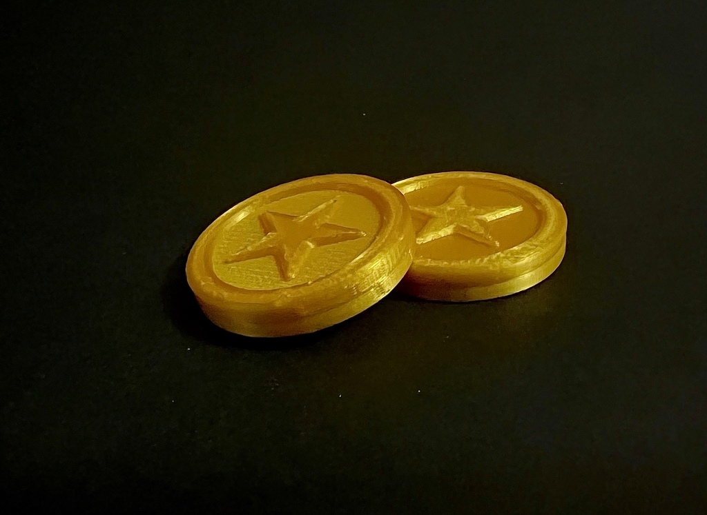Animal Crossing Bell Coin by Kurt Richter | Download free STL model ...
