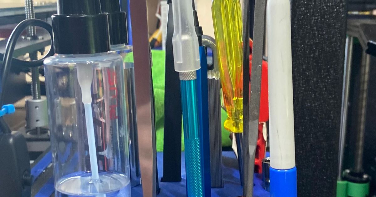 3d printer tool organizer by CamPrints | Download free STL model ...