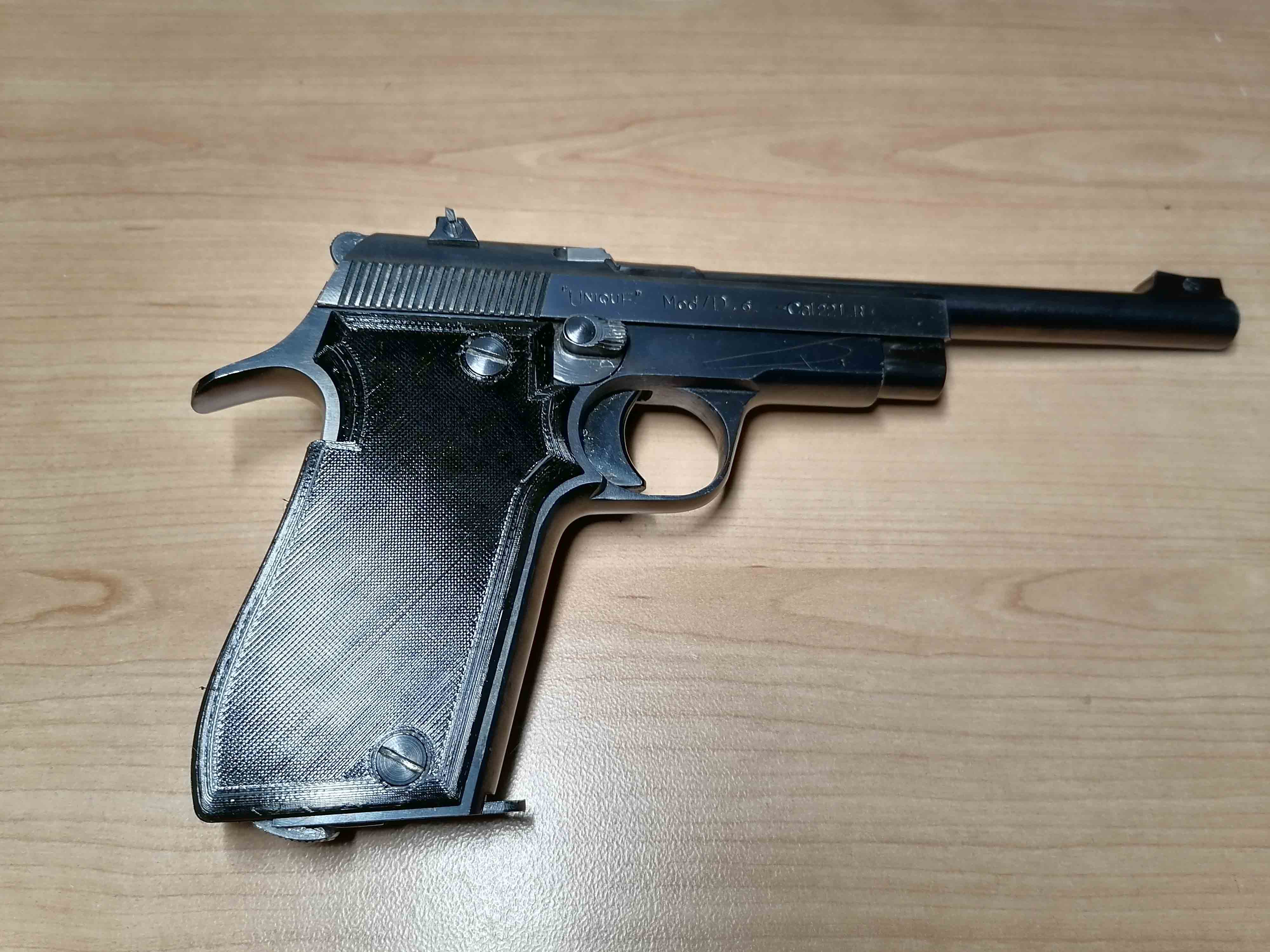 .22 Unique model D pistol grip by Francois Stevens | Download free STL ...