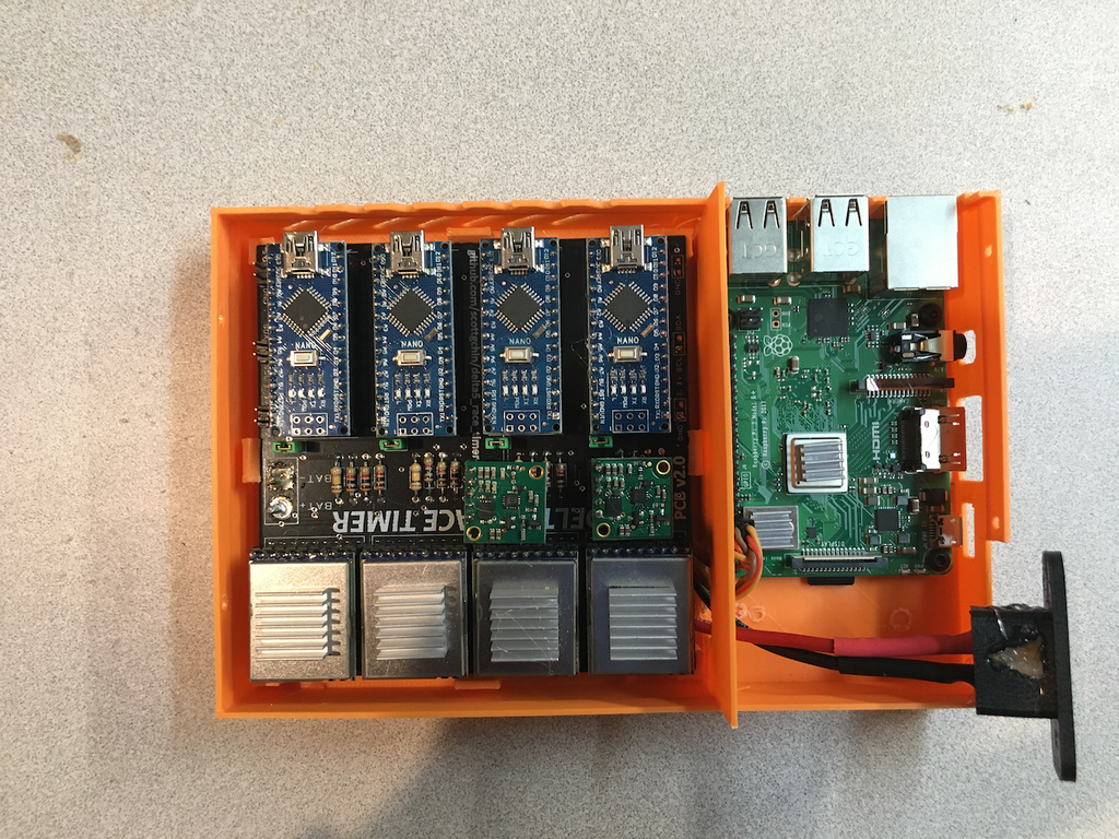 RotorHazard / Delta 5 Timer Case by Chaotic Brain | Download free STL ...