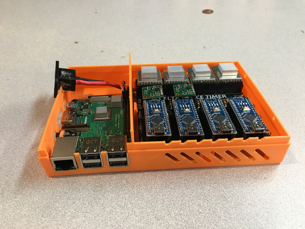 RotorHazard / Delta 5 Timer Case by Chaotic Brain | Download free STL ...