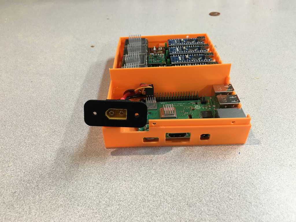 RotorHazard / Delta 5 Timer Case by Chaotic Brain | Download free STL ...