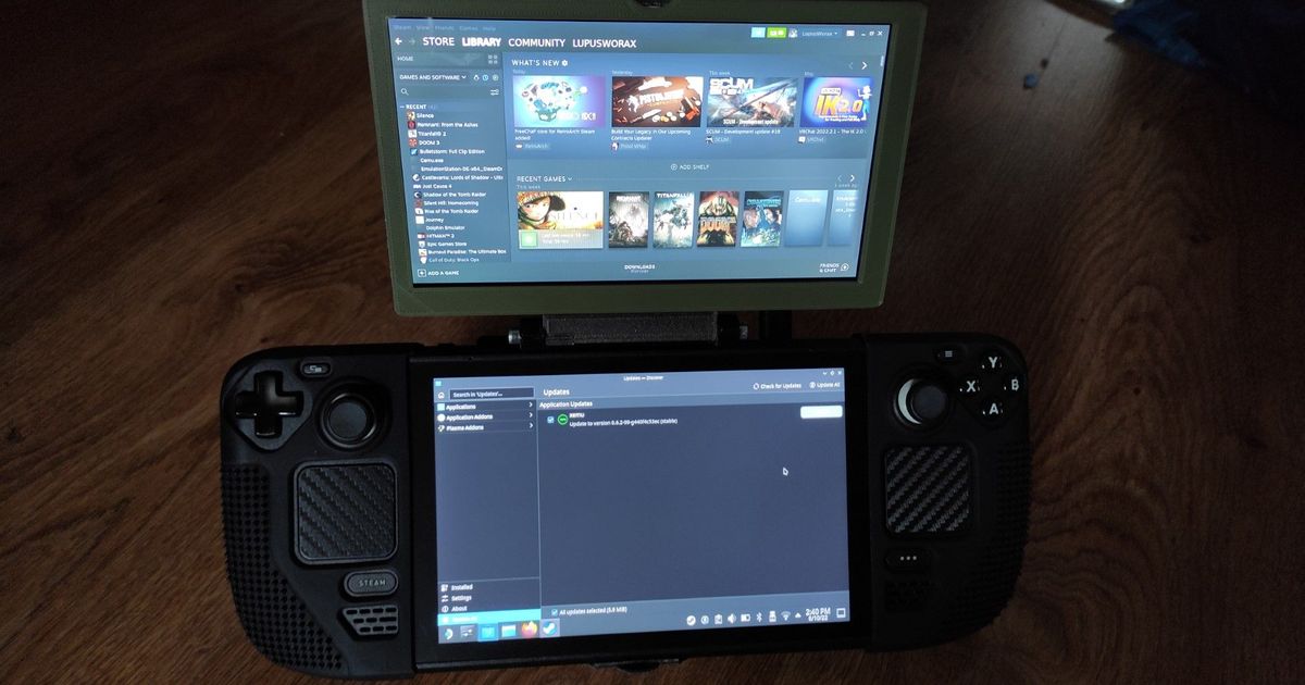 Steam Deck Double Decker ( Dual screen) par LWC | Téléchargez ...