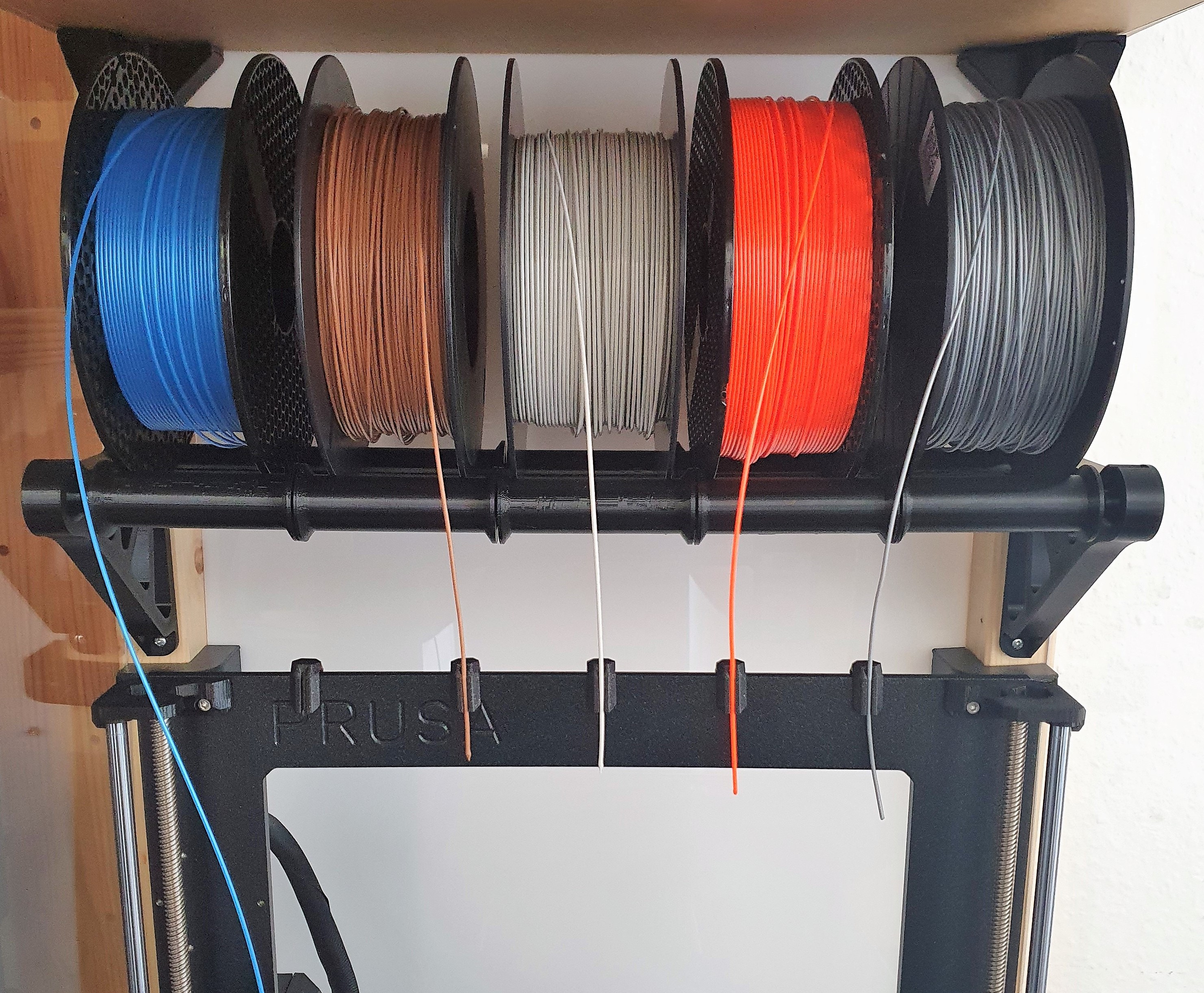 Filament Rolls with Ball Bearings 608 by Andreas G | Download free STL ...