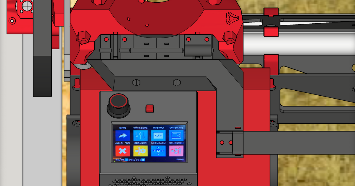 LowRider 3 CNC - Drag Chain Mount (v1.0) by Doug Joseph (design8studio ...