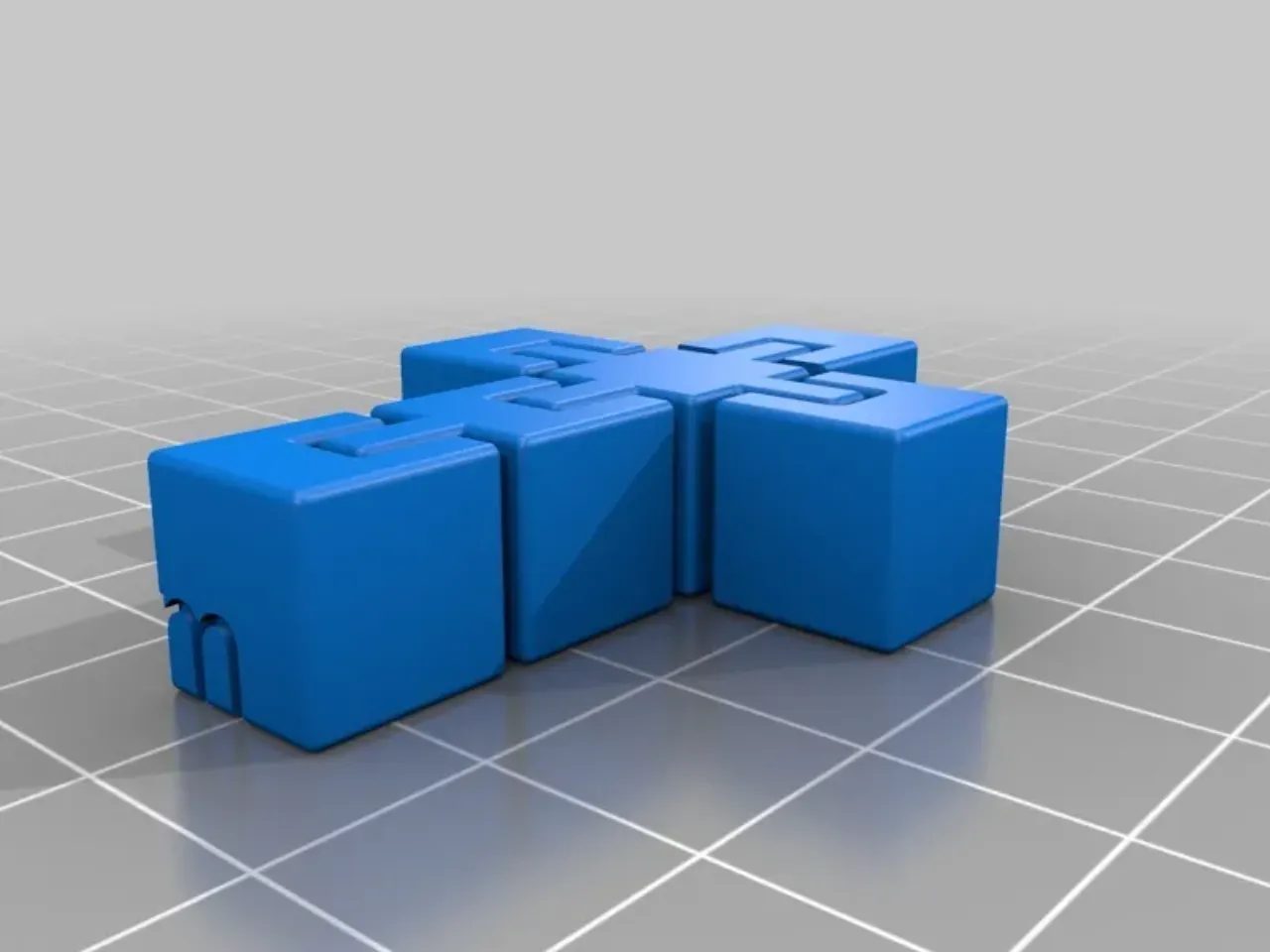 Cross Key Chain by OpenDelta | Download free STL model | Printables.com