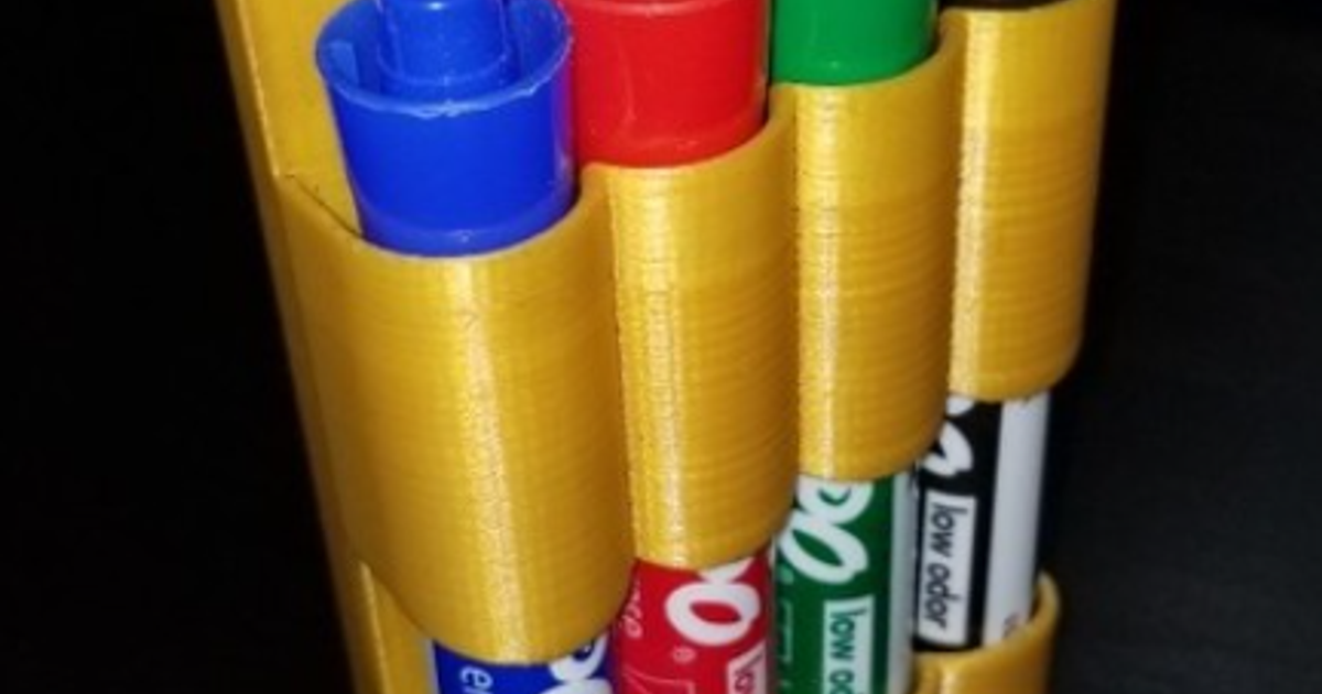 Expo Marker Holder by OpenDelta | Download free STL model | Printables.com