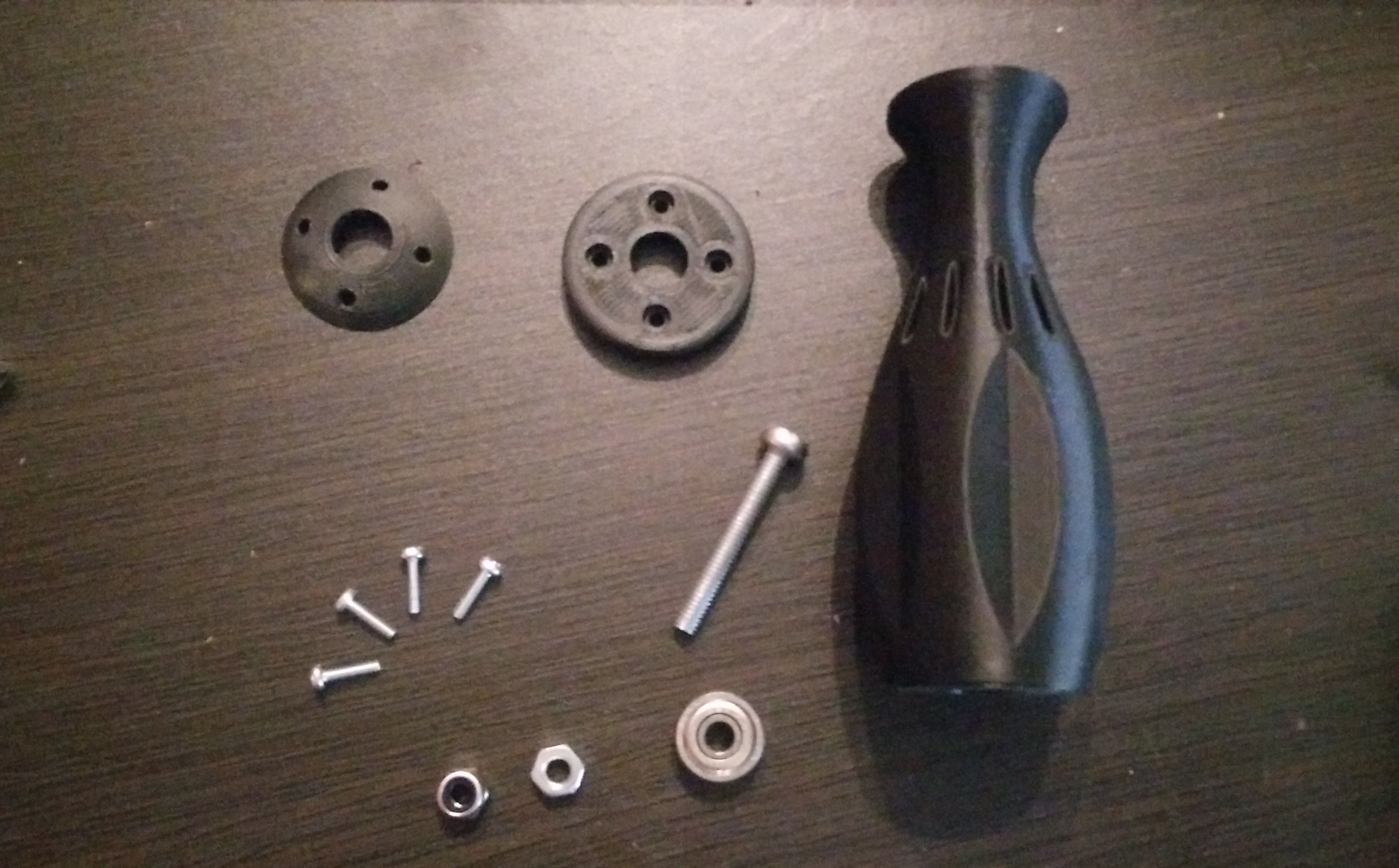 Ergonomic handle for bits with rotating disc by JGFTW | Download free ...