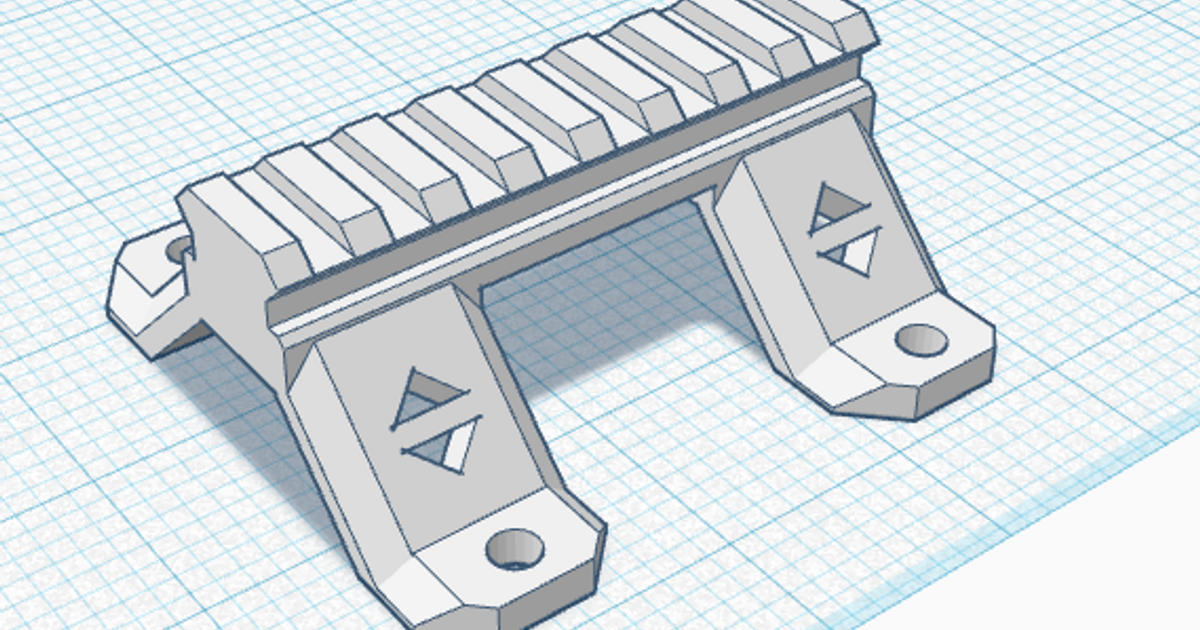MMS Inch Riser Mount by Hellforge Actual | Download free STL model ...