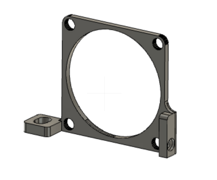 60mm Fan Bracket for J-Hack Pure Mk2 by SFF Noir | Download free STL ...