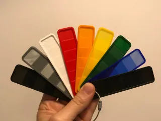 Filament Color Sample by The 3D Smith | Download free STL model ...