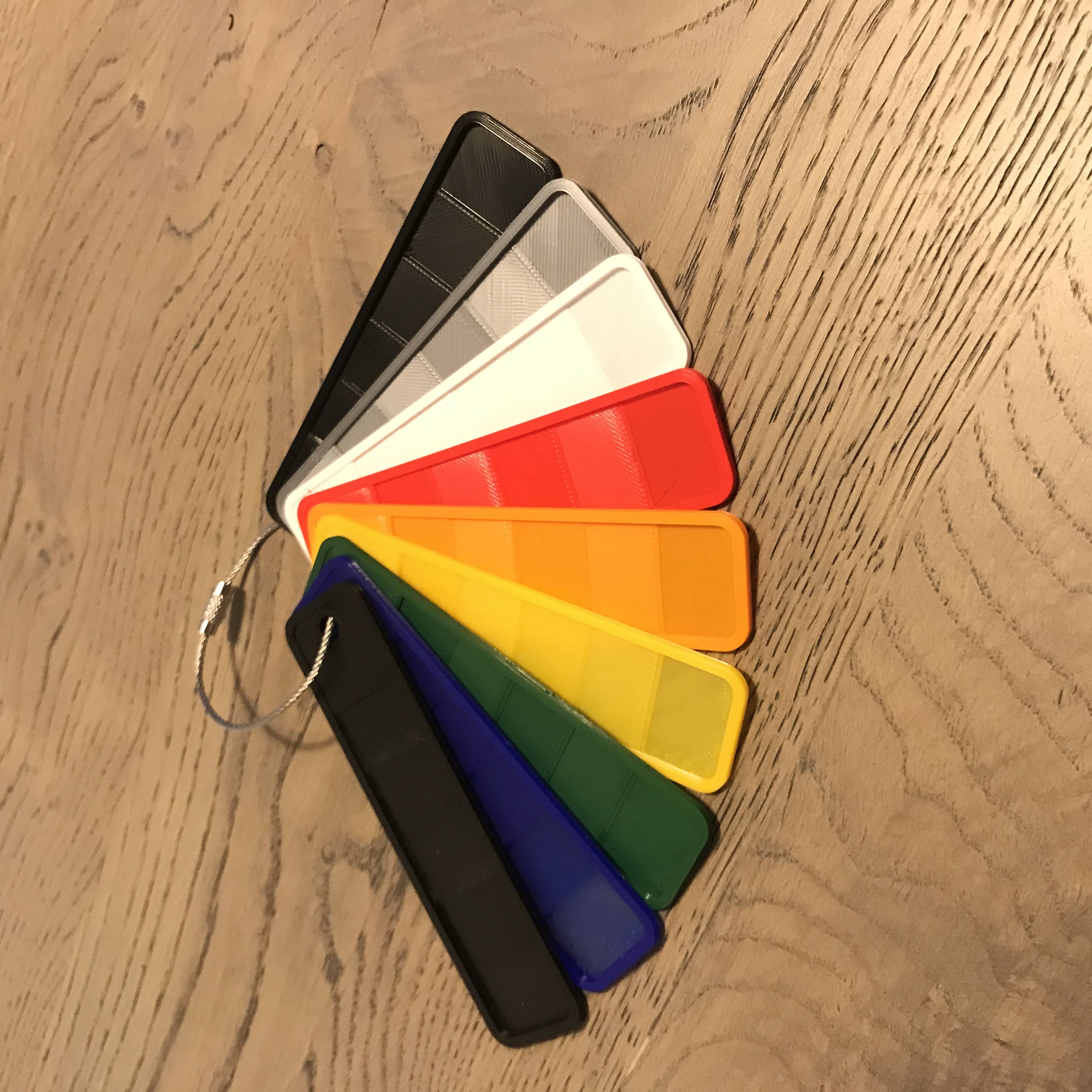 Filament Color Sample by The 3D Smith | Download free STL model ...