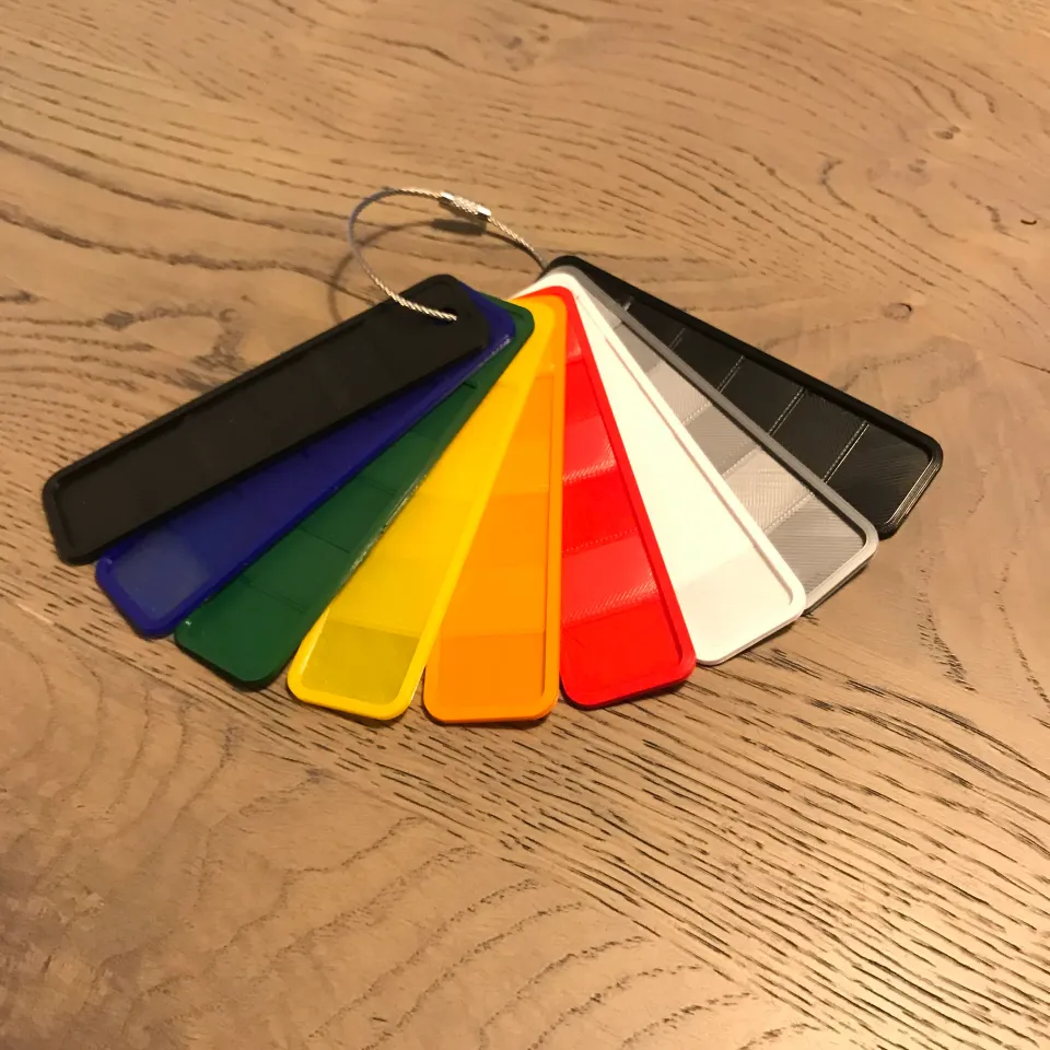 Filament Color Sample by The 3D Smith | Download free STL model ...