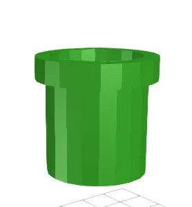 Mario Pipe Planter by Hephes | Download free STL model | Printables.com