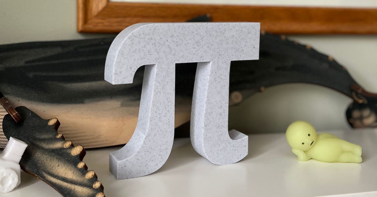 Piece of Pi by tangerine | Download free STL model | Printables.com