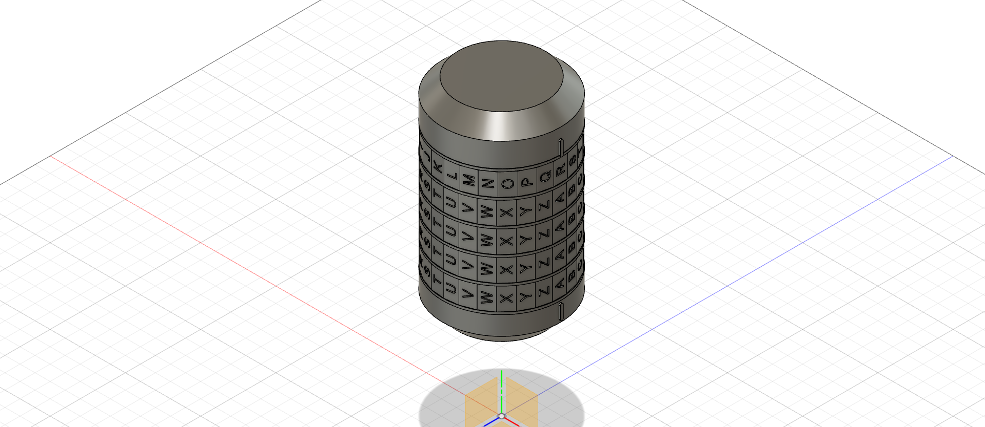 Basic Cryptex by Anton Granata | Download free STL model | Printables.com