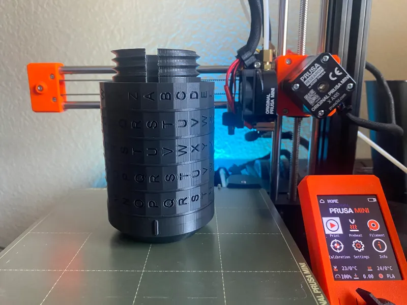 Basic Cryptex by Anton Granata | Download free STL model | Printables.com