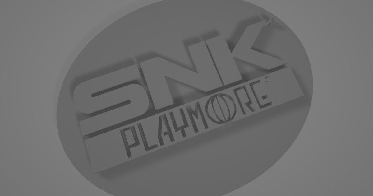 SNK Playmore logo set: magnet, keychain, coaster by Luther | Download ...