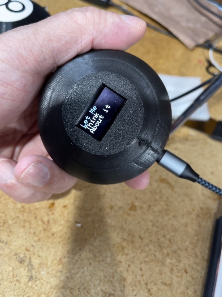 Magic 8 Ball von FHOGPHIL | Kostenloses STL-Modell herunterladen ...
