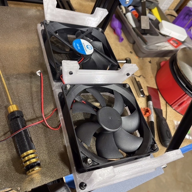 CR 10V2/3 Control box fan stand by FHOGPHIL | Download free STL model ...