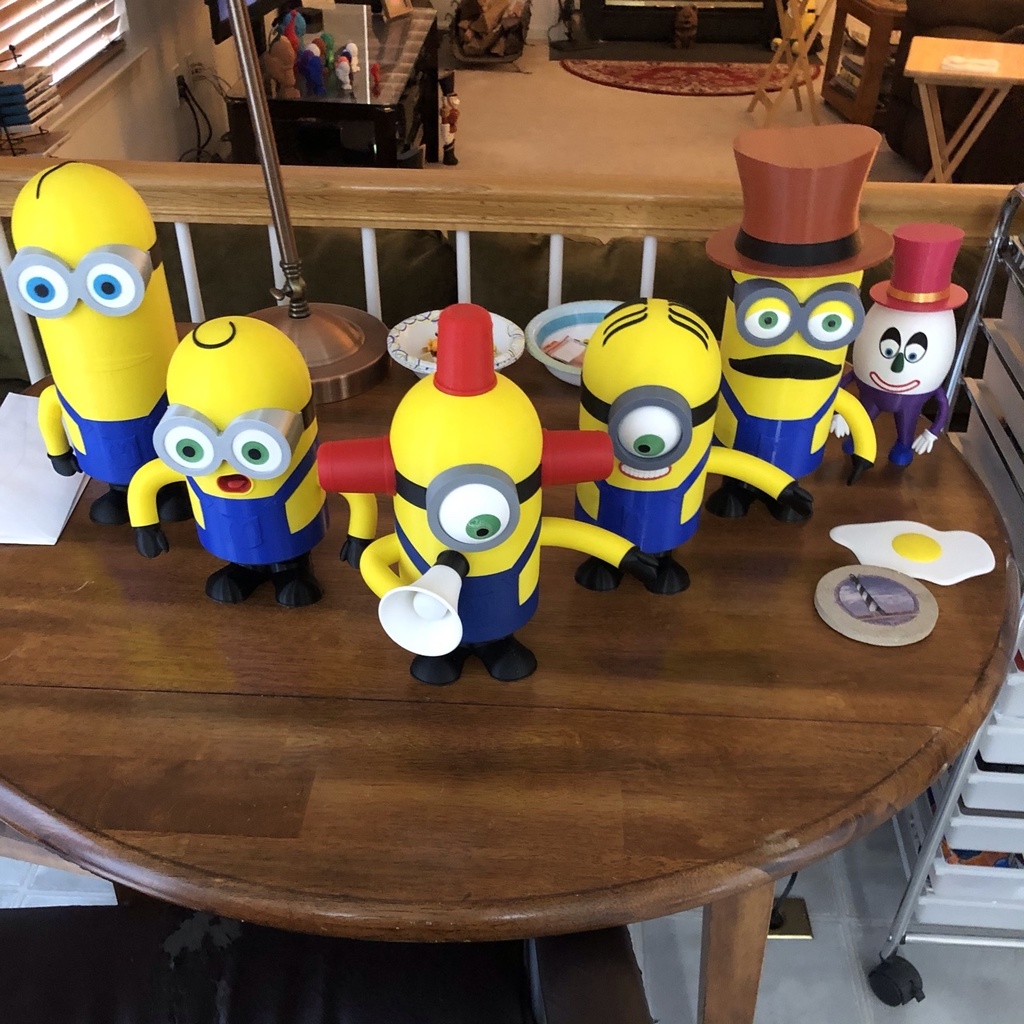 Minion Carl (Bee Doo) von FHOGPHIL | Kostenloses STL-Modell ...