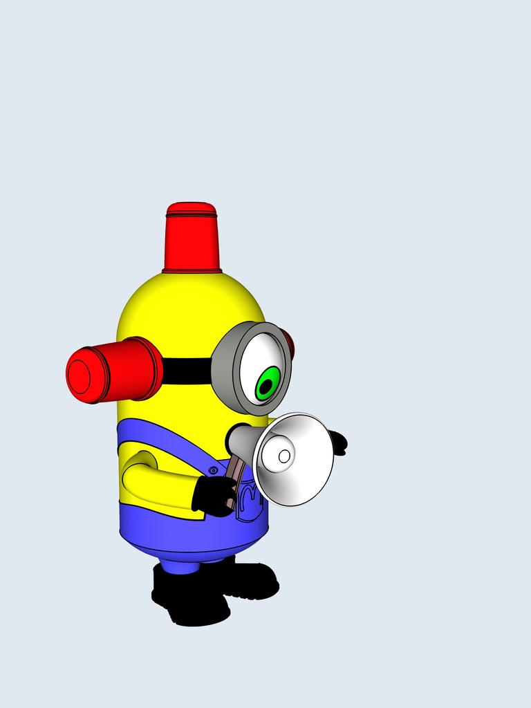 Minion Carl (Bee Doo) by FHOGPHIL | Download free STL model ...