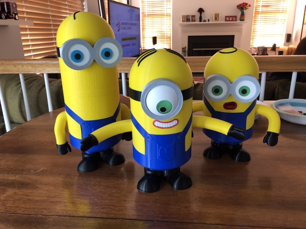 Minion Bob multi color by FHOGPHIL | Download free STL model ...