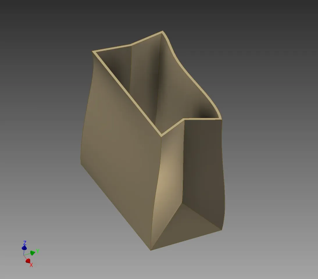 PLAIN PAPER BAG by biketiger | Download free STL model | Printables.com