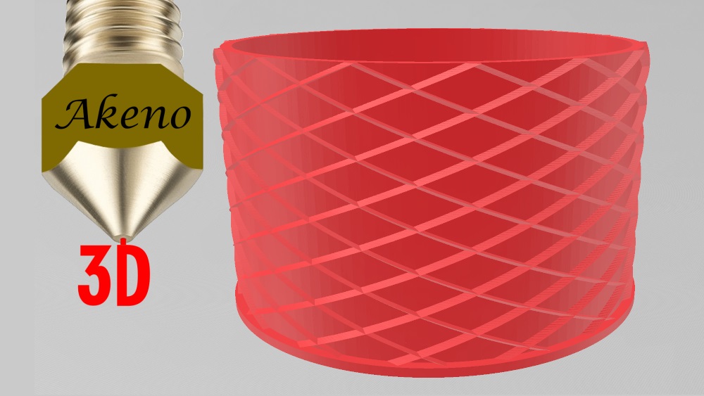 Modern Planter pot by Akeno | Download free STL model | Printables.com