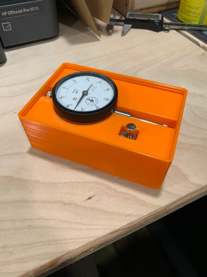 Gridfinity Dial Indicator Holder by nicklmade | Download free STL model ...
