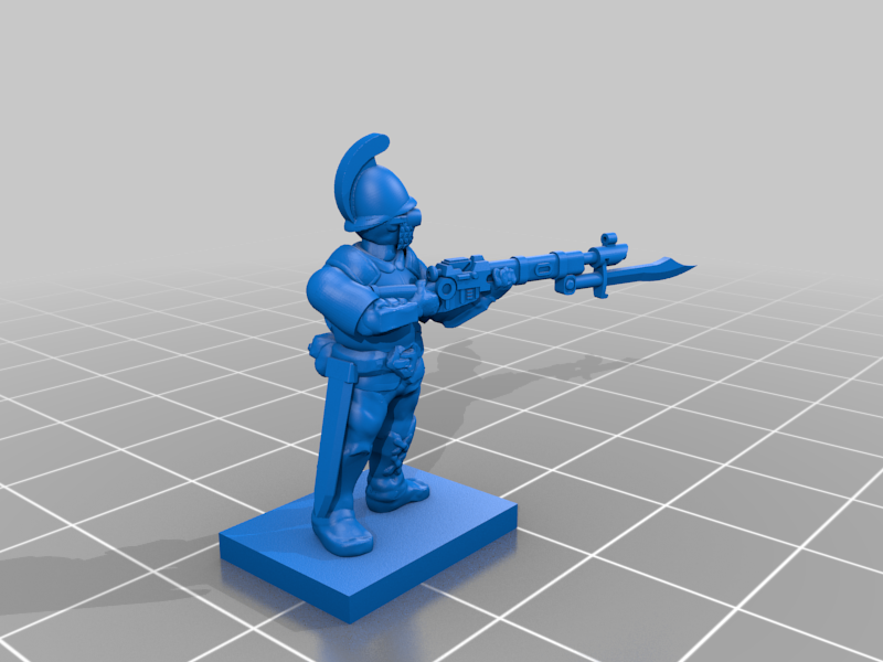 Steampunk - Line Infantry by Guy_montag | Download free STL model ...