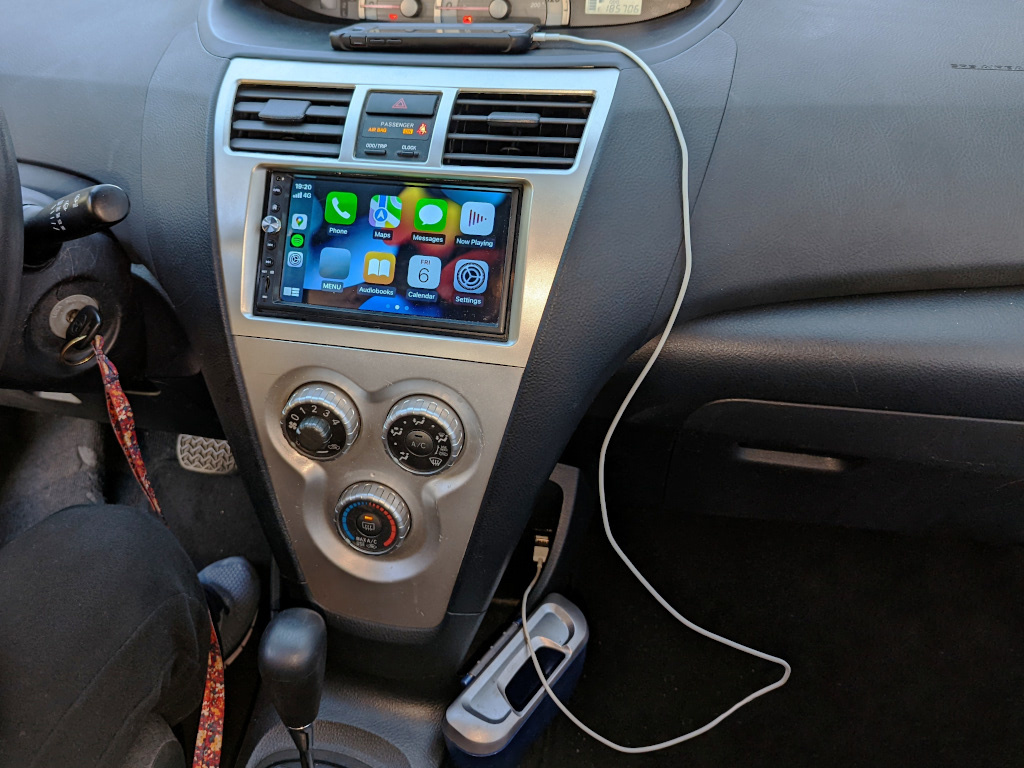 USB Switch Hole Cover for Toyota Yaris by XDleader555 | Download free ...