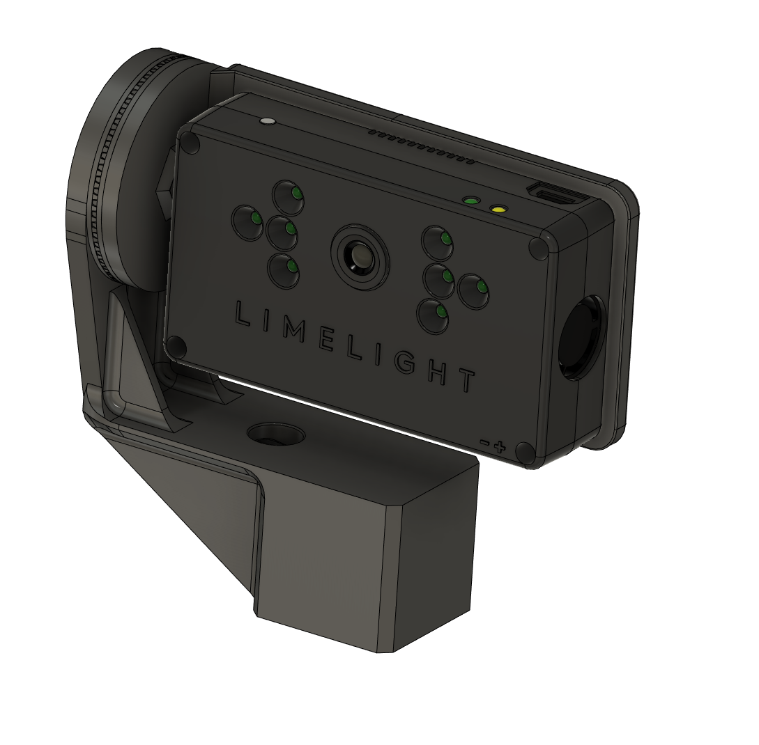 Adjustable Limelight or Lifecam 1x1 Mount by amoose136 | Download free ...