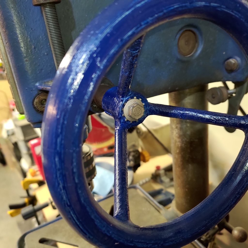 Craftsman Drill Press Handwheel (15/16 shaft 5/16 bolt) by gia ...