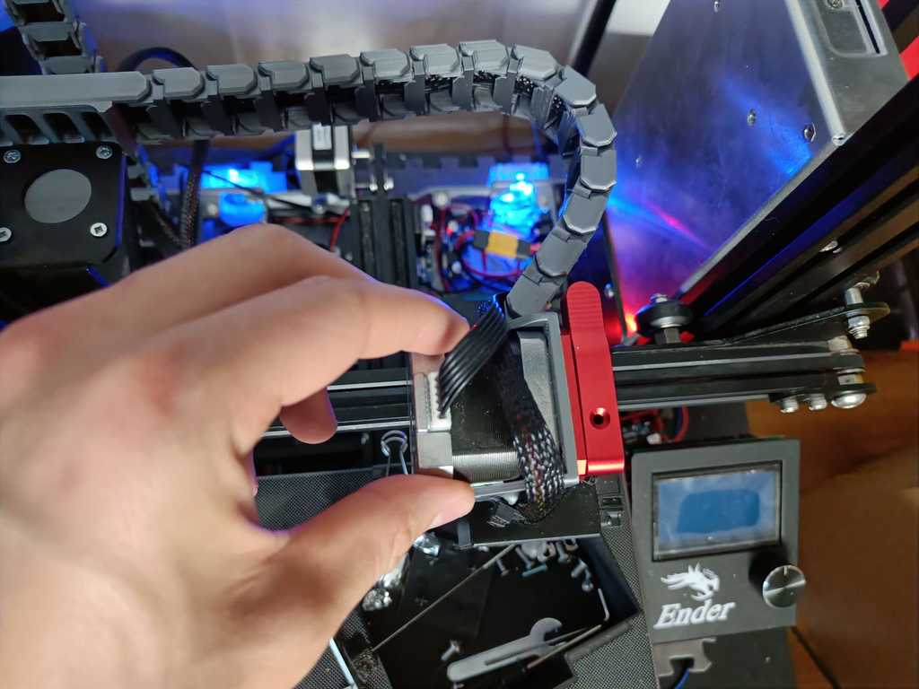 Ender 3 Direct Drivinator (Cable Chain) by Gerdon Abbink | Download ...