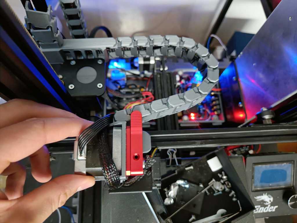 Ender 3 Direct Drivinator (Cable Chain) by Gerdon Abbink | Download ...