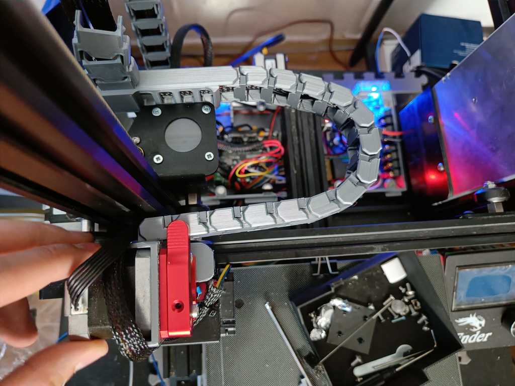 Ender 3 Direct Drivinator (Cable Chain) by Gerdon Abbink | Download ...