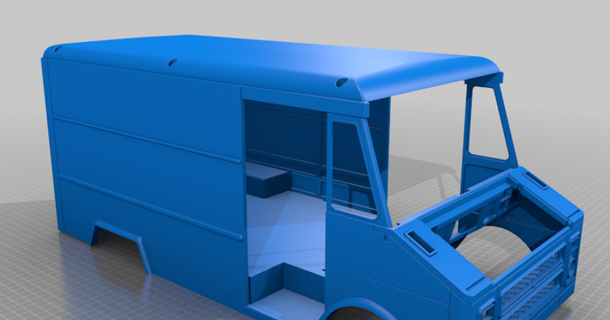 Chevy Step Van remix por Buas7 | Descargar modelo STL gratuito ...