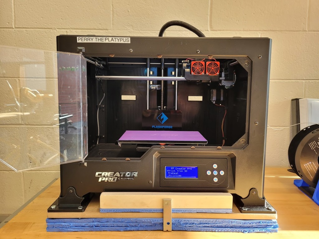 Flashforge Creator Pro Replacement Feet (w/ Screw Holes) by CSUM ...