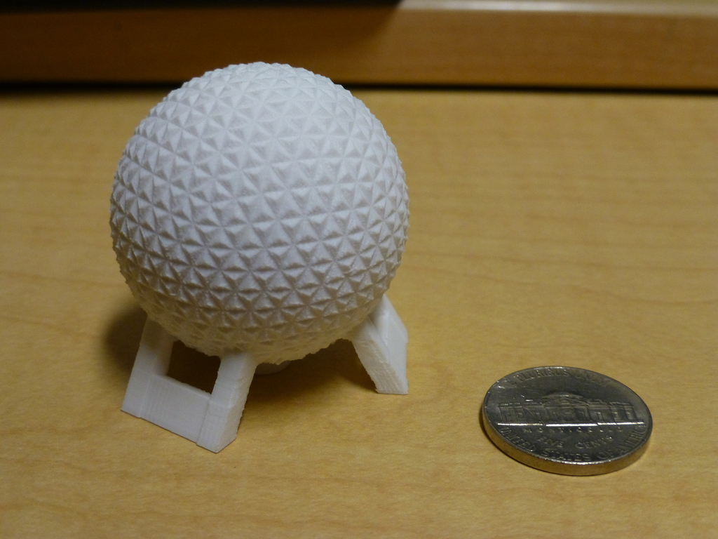 Spaceship Earth from Disney World's Epcot by Benjamin Faure | Download ...