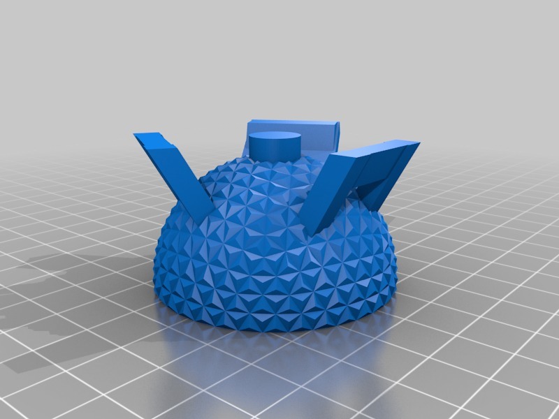 Spaceship Earth from Disney World's Epcot by Benjamin Faure | Download ...