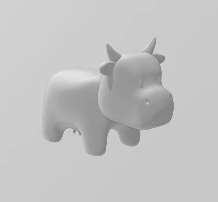 Little cow by Zeyko | Download free STL model | Printables.com