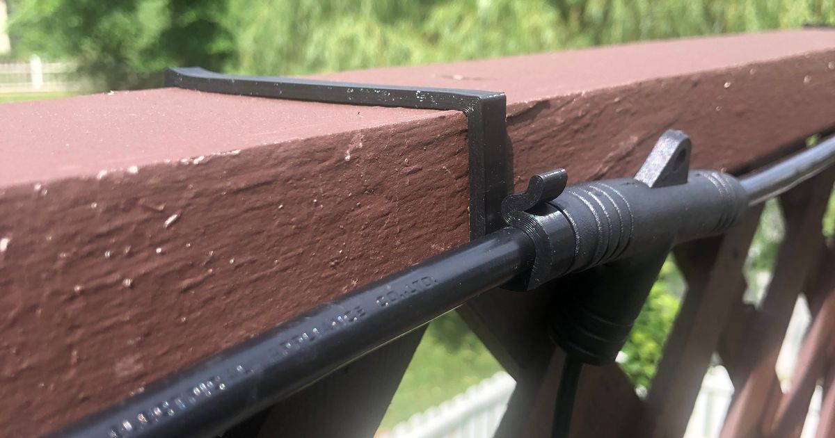 String Light mount by Everything Tech | Download free STL model ...