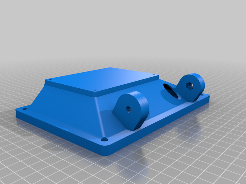 Raspberry Pi 7" Touchscreen Mount by Frank Keene | Download free STL ...