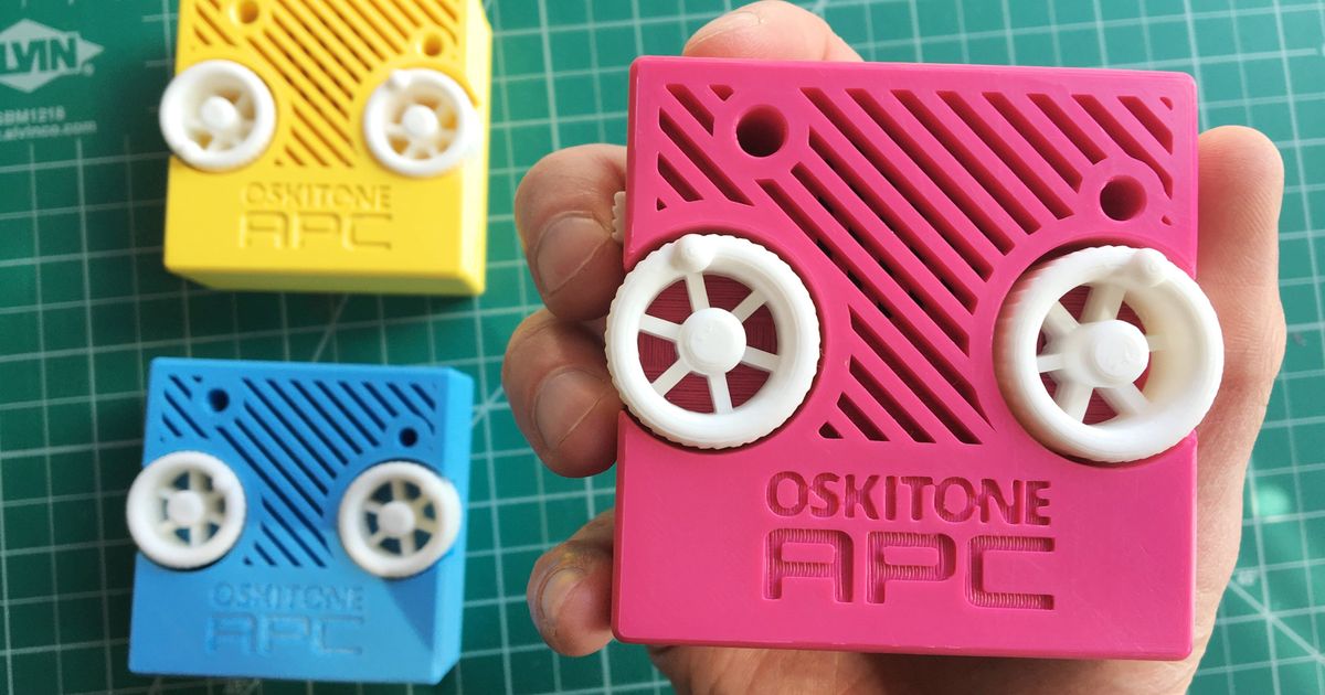 APC (Atari Punk Console) by oskitone | Download free STL model ...