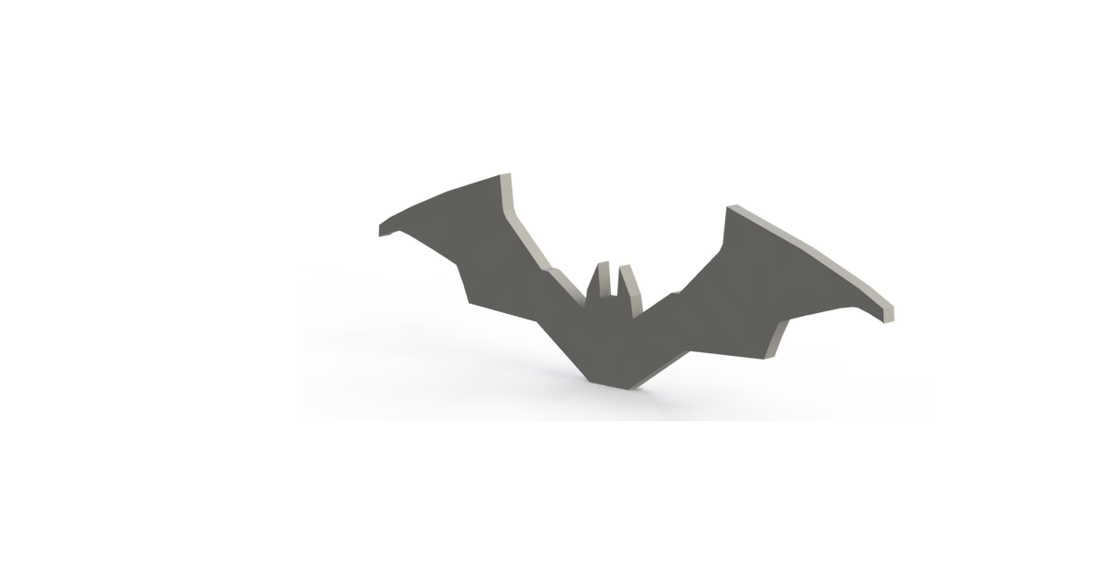 The Batman 2022 Logo by bored_panda_007 | Download free STL model ...