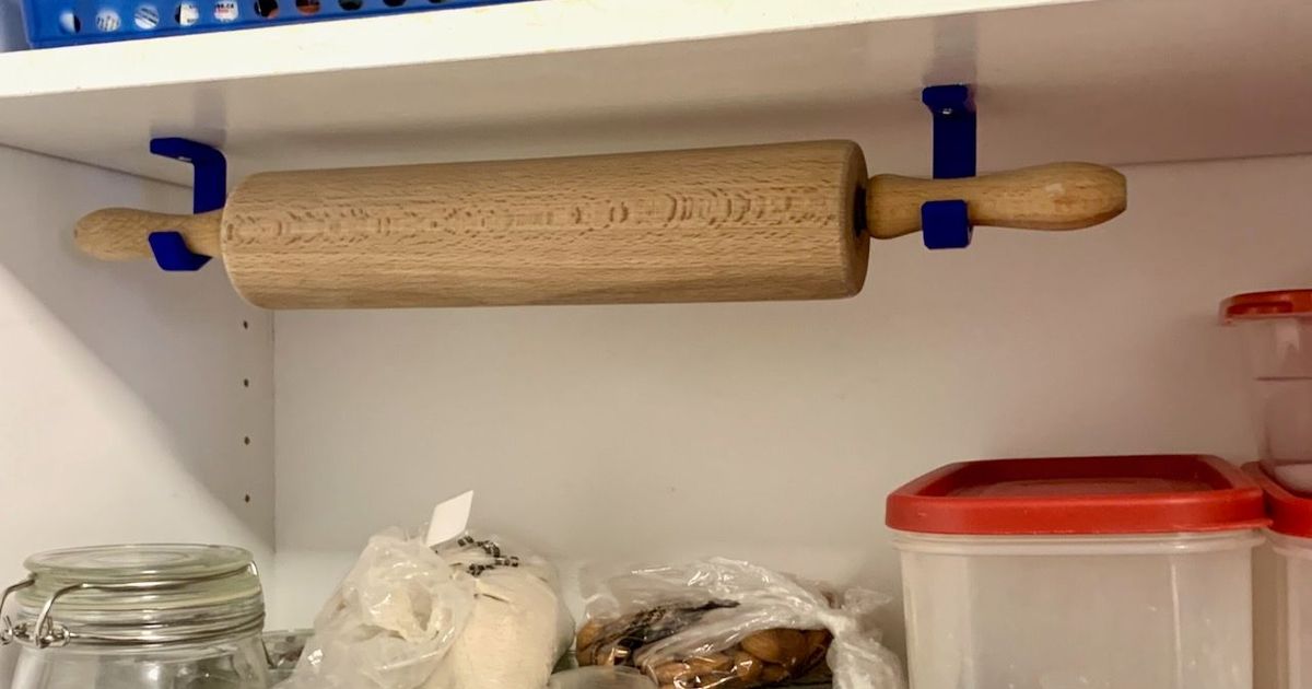 Rolling Pin Hooks by Mikhail | Download free STL model | Printables.com