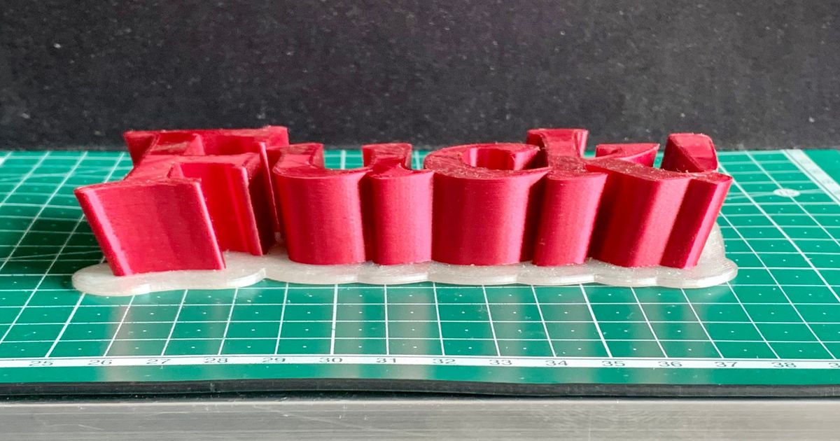 Label with "extra 3D" by 3Dietrich | Download free STL model ...